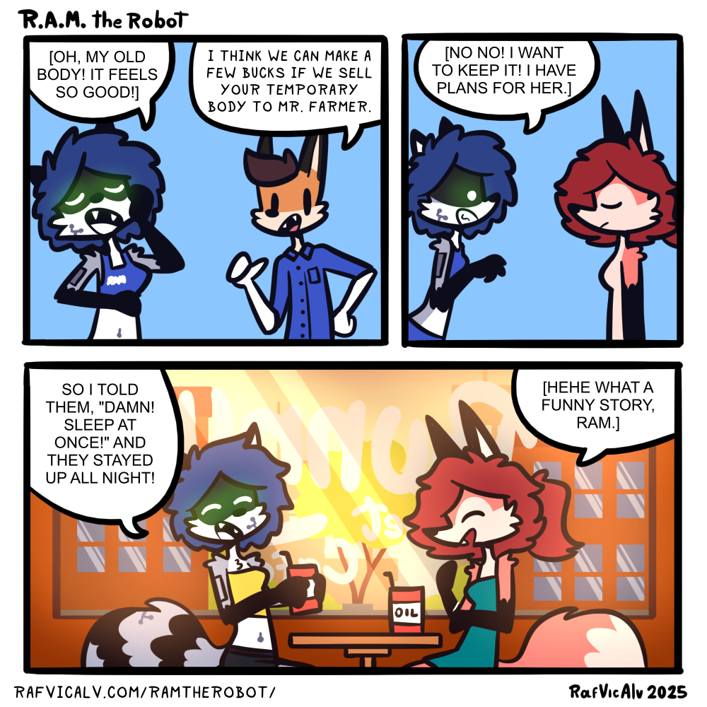 R.A.M. the robot