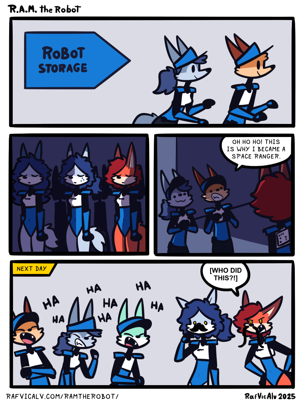 R.A.M. the robot