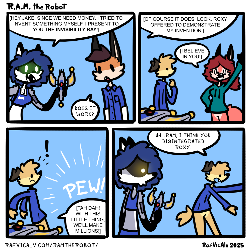 R.A.M. the robot