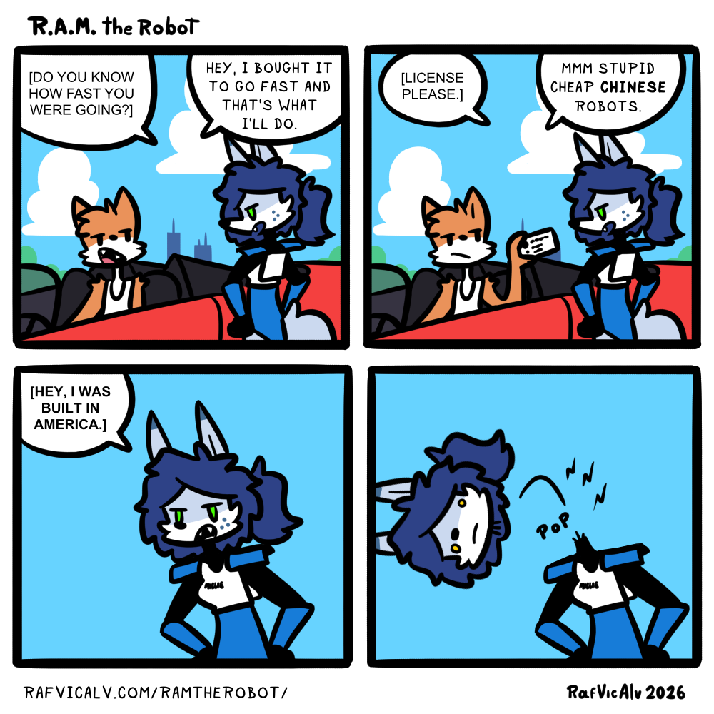 R.A.M. the robot