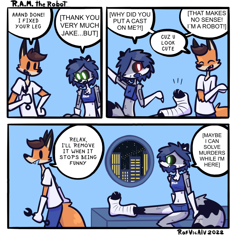 R.A.M. the robot