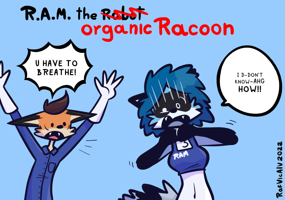 R.A.M. the robot
