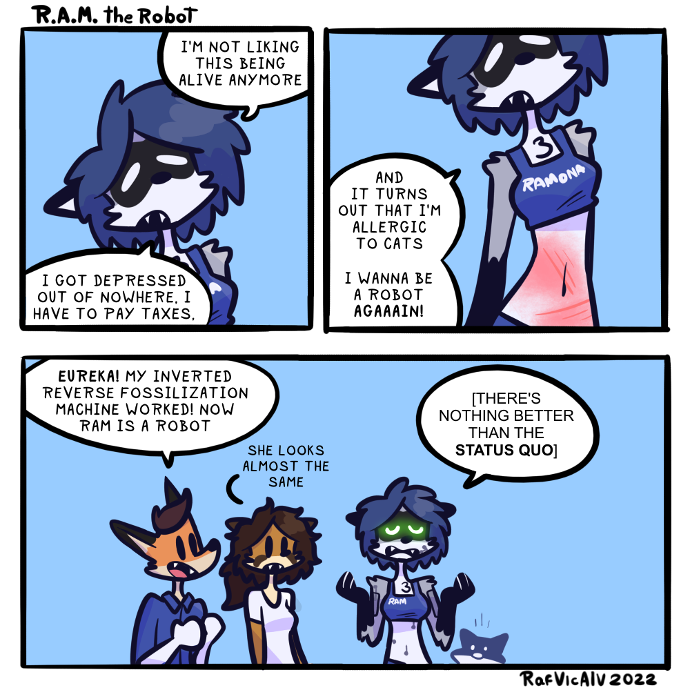 R.A.M. the robot