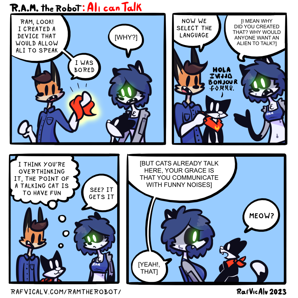 R.A.M. the robot